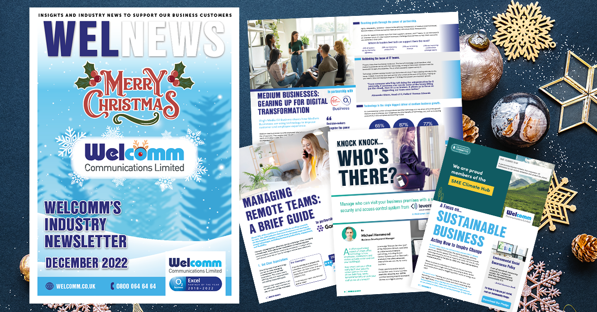 Newsletter - Welcomm Communications